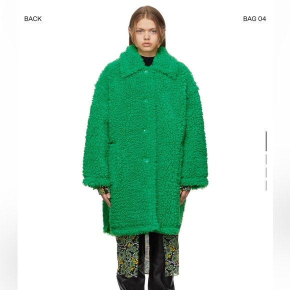 Stand Studio | Jackets & Coats | Stand Studio Nwt Green Gwen Coat | Poshmark